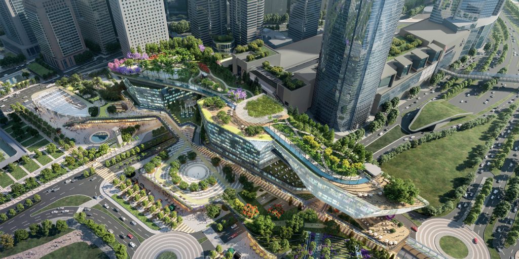 SITE 3 OF NEW CENTRAL HARBOURFRONT, Hong Kong design stage – Wong Ouyang